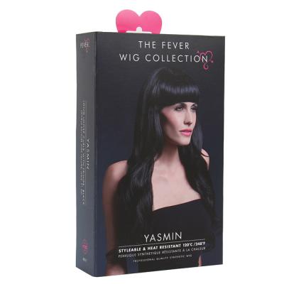 中国 豪華なカスタムプリント磁気密集紙バンドルウィッグエクステンションヘアパッケージングボックス折りたたみスタイル 販売のため