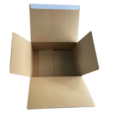 China Custom Logo Printing Recyclable Brown Cardboard E Flute C Flute BC Flute Corrugated Carton Box Packaging Delivery Shipping for sale