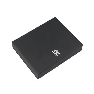 中国 豪華なカスタムロゴソフトタッチ黒いリジッド段ボールペーパーボックスエヴァフォームトレイ付きコインパッケージ 販売のため