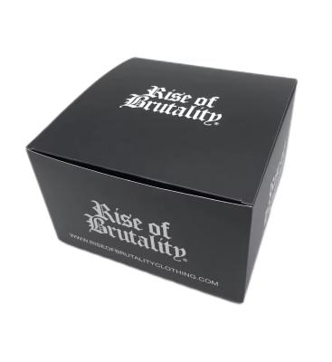 China Square Cheap Cardboard Hat Box with Clear Window and 1-3 Days Sample Time for Wholesale for sale