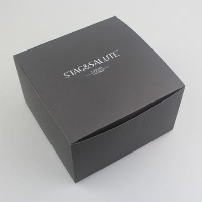 China Square Cheap Cardboard Hat Box with Clear Window and 1-3 Days Sample Time for Wholesale for sale