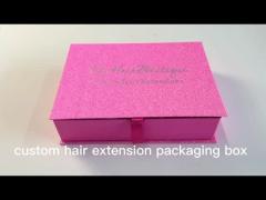 Ribbon sluiting haarverlenging verpakkingsdoos Magnetische sluiting cadeaubon veelzijdig