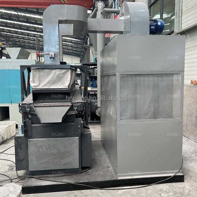 China Ausrüstung zum Recycling von Kupferdraht für 400-500 kg/h Dreiphasen-Spannungs-Abfalldrahtschredder zu verkaufen