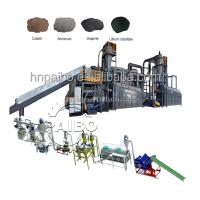 China Raw Material Lithium Battery Scrap Recycling Machine High Separator Rate 96-99.99% for sale