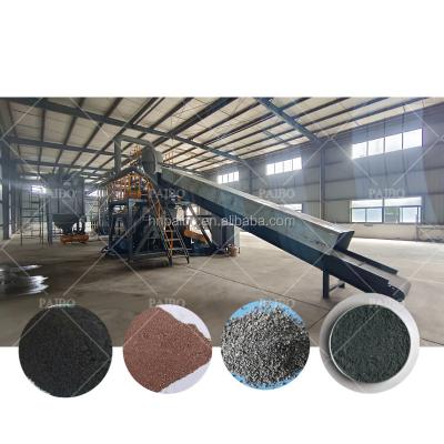 Cina Macchina di riciclaggio di pannelli compositi in alluminio per il riciclaggio di batterie ad alto tasso di recupero in vendita
