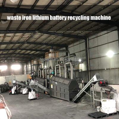 Cina Impianto di riciclaggio completamente automatizzato dei rifiuti di batterie per batterie al piombo e agli ioni di litio in vendita