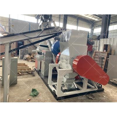 China 10 kW elektrische draadmaler en -separator voor huishoudelijke mini-afvaldraadgranulatoestellen Te koop