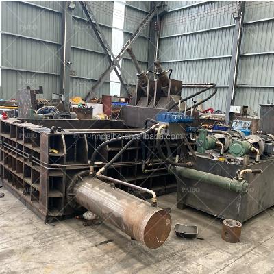 China Horizontal Metal Baler Machinery Heavy Duty Automatic Scrap Metal Compactor for Packing for sale