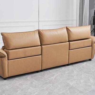 China BN Hidden Control Panel Function Sofa Double Armrest Headrest Adjustable Combination Sofa Furniture Recliner Chair Sofa for sale