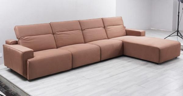 Quality BN Furniture Sofa Italian Minimalist Scrub Sofa Leather Chair Sofa Chaise Corner for sale