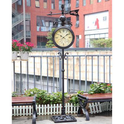 China 15''Single-sided Floor Clock for sale