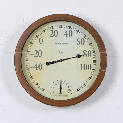 China 8” Rusty Thermometer with Hygrometer for sale