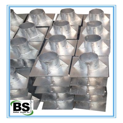 China Helical screw pile cap with high quality for sale