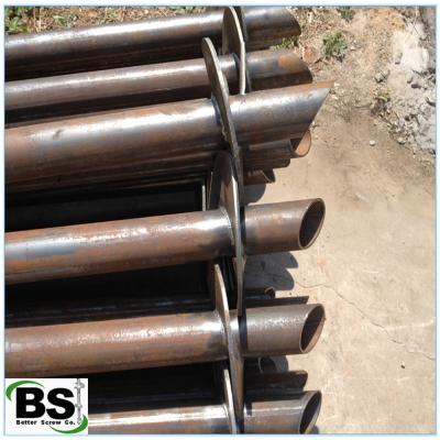 China Seamless High Tensile Pipe Round Shaft Helical Piles Conforms to ASTM A500 GRADE B Applied to Foundation Systems for sale