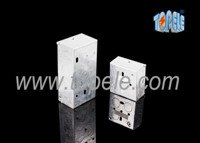 China BS Electrical Boxes And Covers For Switches Depth 16mm / 25mm / 35mm for sale