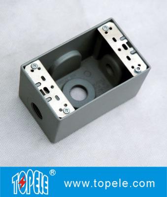 Weatherproof Electrical Boxes 3 Holes / 5 Holes Single Gang Outlet ...