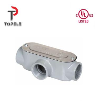 China Electric Rigid Conduit Body 4'' Aluminum UL List LL LR LB C Type for sale