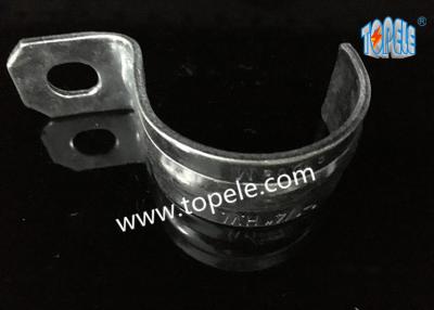 Cina Condotto EMT in acciaio placcato di zinco e accessori con clip a un foro / cinghia di condotto EMT in vendita