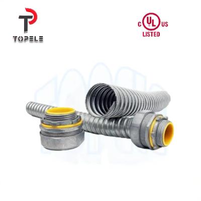 Cina La metropolitana d'acciaio flessibile del condotto ha galvanizzato EMT Conduit And Fittings in vendita