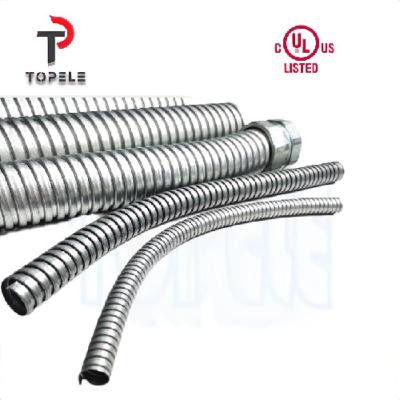 Cina La metropolitana d'acciaio flessibile del condotto ha galvanizzato EMT Conduit And Fittings in vendita
