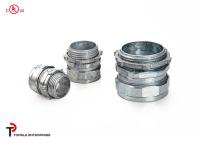 China Steel EMT Set Screw Coupling 1/2 to 4 Inch UL Certified Conduit Fitting for sale