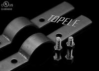 China Galvanized Riser Pipe Clamp for Steel Structure Hanging UL 2239 1/2 to 6 Inch for sale