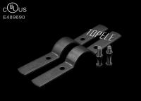 China Galvanized Riser Pipe Clamp for Steel Structure Hanging UL 2239 1/2 to 6 Inch for sale
