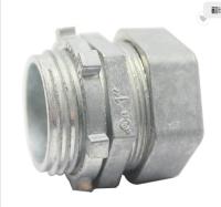 China EMT Compression Connector Zinc Die Cast 1/2 to 2 Inch UL CSA ISO Certified for sale