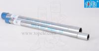 China TOPELE BS31 Galvanized Steel Conduit Pipe 3/4 Inch 1.6mm with Integral Coupling and Protection Cap for sale