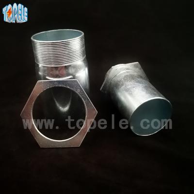 中国 BS 標準 EMT パイプフィッティング 亜鉛/鋼コンネクタ 結合 長寿命 販売のため