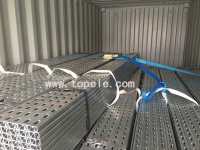 Cina Caldo immersione in acciaio galvanizzato a fessura canale Unistrut per sostenere condotti 41X 41MM in vendita