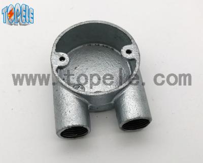 China BS4568 Conductos y accesorios Gi Técnicas de fundición de cajas de unión U de dos vías en venta