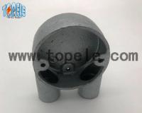 China BS4568 Malleable Iron Two Way U Junction Box 20mm 25mm Hot Dip Galvanized for sale