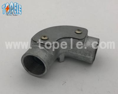 China Dauerhafte BS4568 Metallleitungsanschlüsse Formbare Eisenkanalinspektion Ellenbogen zu verkaufen