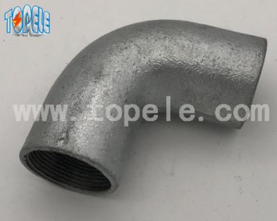 Cina BS4568 20mm/25mm/32mm 90 gradi galvanizzato gomito solido in ferro fuso malleabile in vendita
