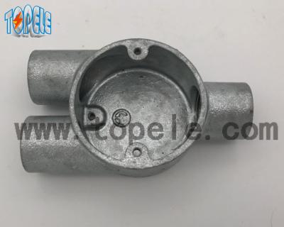 China Branch Three Y Way BS4568 Conduit Explosion Proof Conduit Fittings Malleable Iron Box for sale