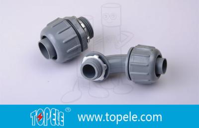 Cina Conduito flessibile e accessori in plastica, connettori a 90° in vendita