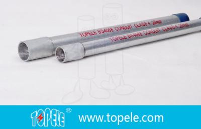 China 20mm , 25mm Galvanized BS4568 Conduit Pipe , Steel Electrical Conduit GI Tube for sale