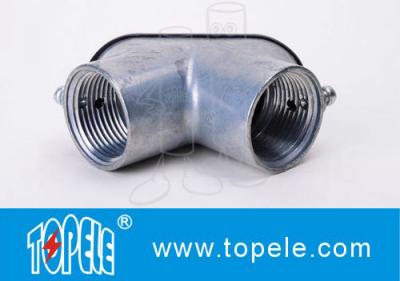 China Pre Galvanized Emt To Emt Pull 90 Degree Conduit Elbow for sale