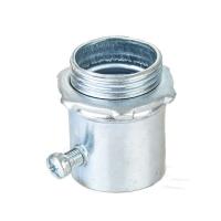 China Steel EMT Compression Connector Set Screw Type 1/2 to 4 Inch UL Listed Conduit Fitting for sale