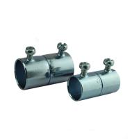China Steel EMT Set Screw Coupling 1/2 to 4 Inch UL Listed Conduit Fitting for sale
