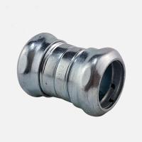 China Steel EMT Set Screw Coupling 1/2 to 4 Inch UL Certified Conduit Fitting for sale