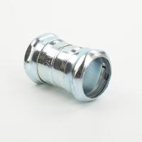 China Steel EMT Set Screw Coupling 1/2 to 4 Inch UL Certified Conduit Fitting for sale