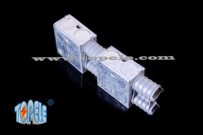 Cina Scatole elettriche / scatole di conduzione metallica standard britannica con PVC, scatola di interruttore in vendita