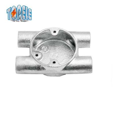 China Caixa de junção elétrica de ferro maleável galvanizado 20 mm 25 mm à venda