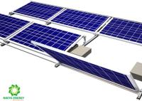 China Simple Design Universal Clamps Flat Rooftop Solar Systems Penetration Free for sale