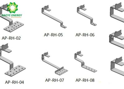 China Het Dak van het aluminium Innovatief Metaal Zonne het Opzetten de Bouten van de Systemenhanger en van Dakhaken Ontwerp Te koop