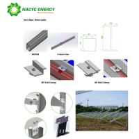 China Ground Solar Power Brackets Solar Ground Mounted Racking system for sale