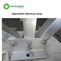 China Adjustable Orientation Ground Mounting System PV Panel Mounting For Concrete Block Or Screw Pile for sale