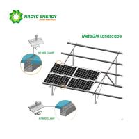 China Silver Ground Mount Solar Racking Solution Easy Installation Economical And Practical for sale
